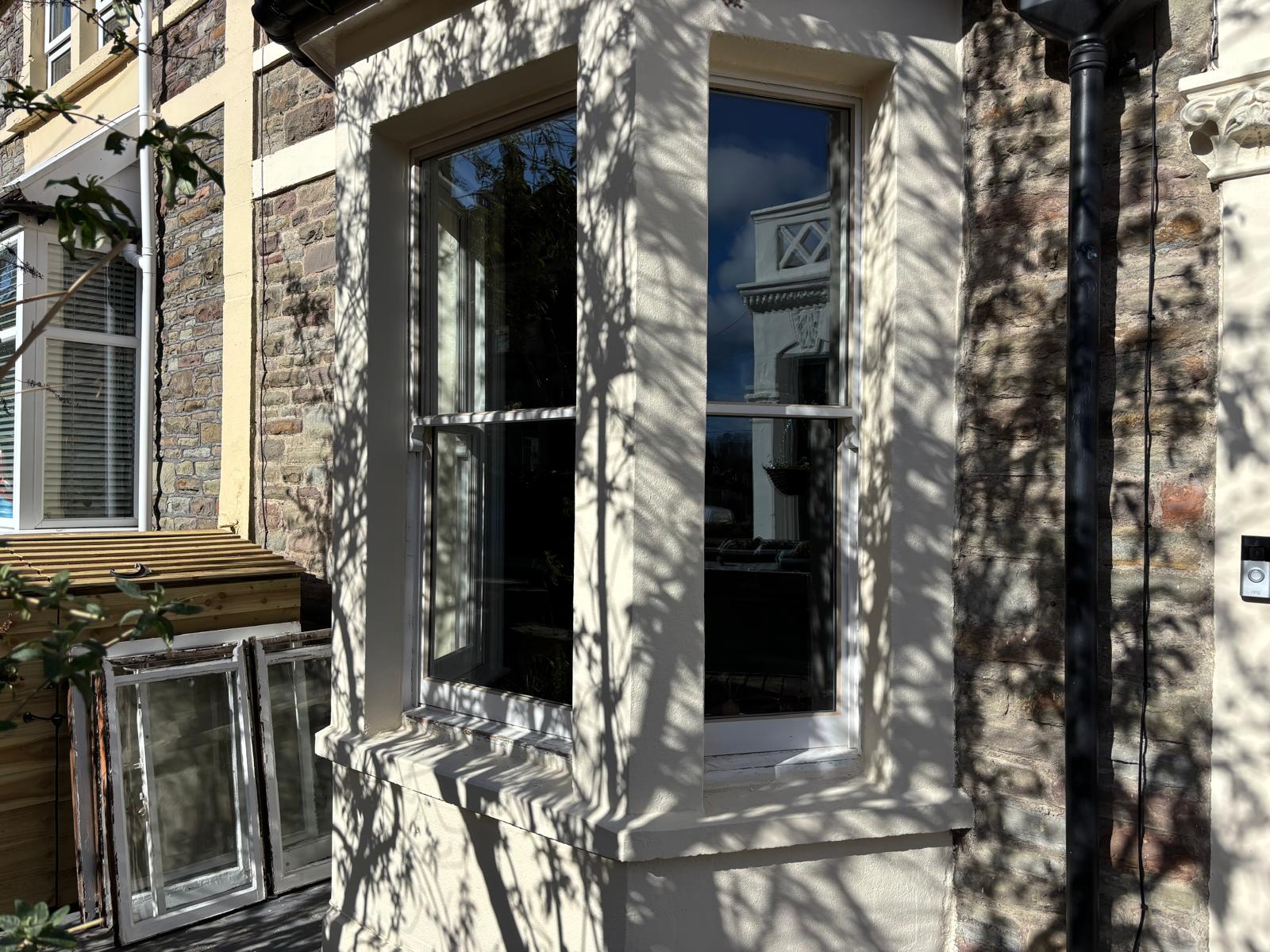 New Double Glazed Sash Windows - Bristol Sash Window Services